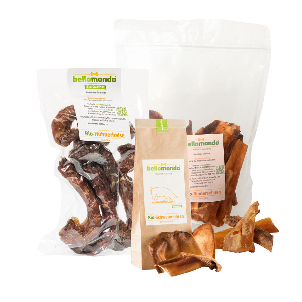 Bio-Hundefutter – bellomondo – Bio-Heimtierfutter